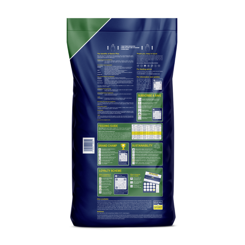 Blue Chip Senior Plus Feed Balancer – Blue Chip Feed