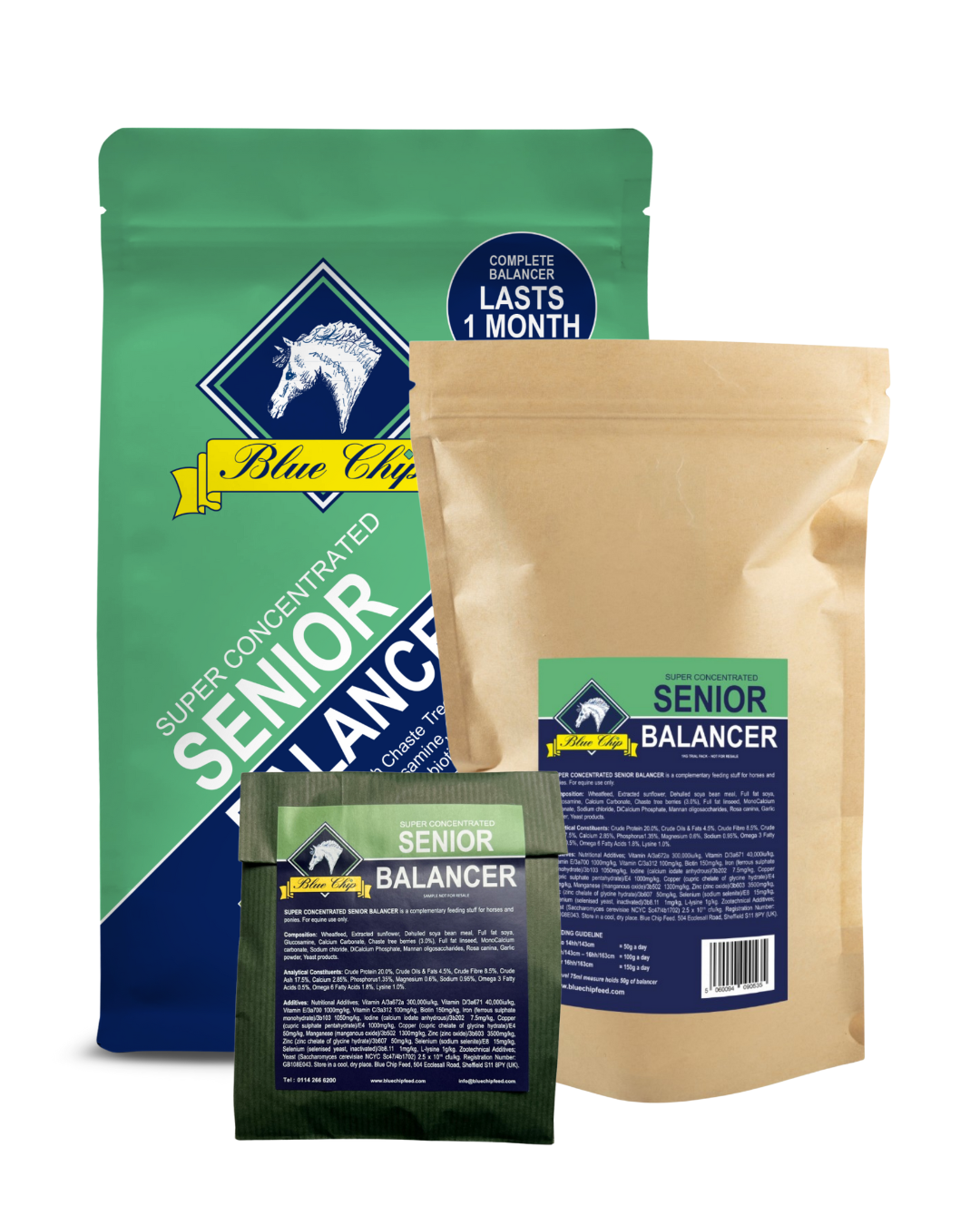 Taster Samples – Blue Chip Feed